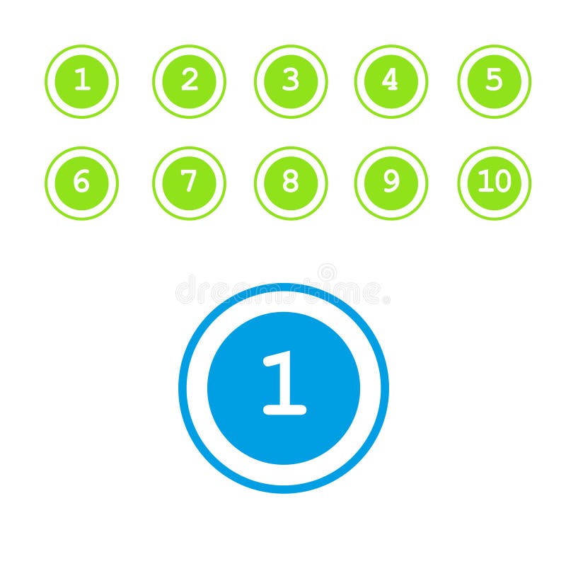 Circle Numbers Stock Illustrations – 21,555 Circle Numbers Stock ...