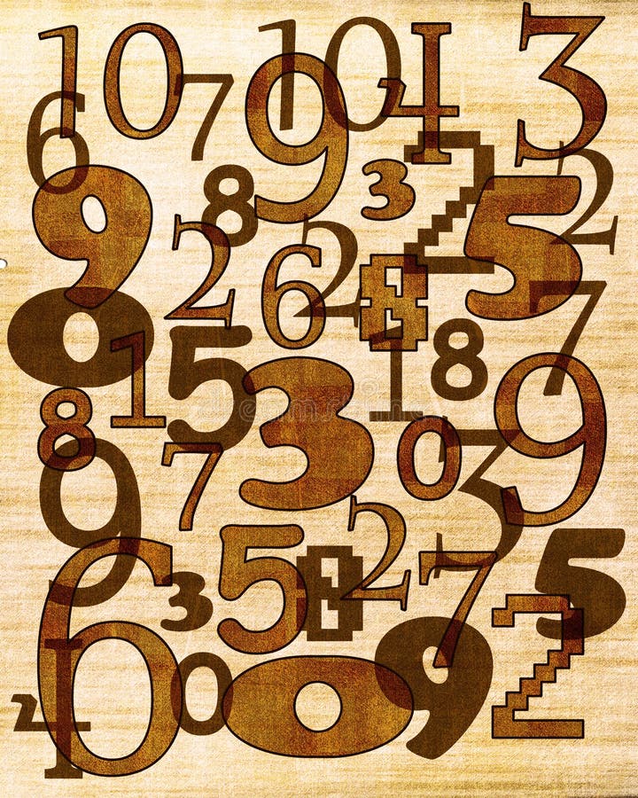 Numbers Composition Stock Illustrations – 6,816 Numbers Composition ...