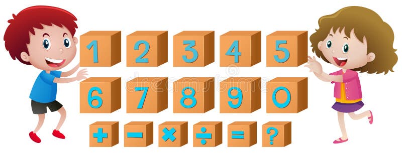 Count Number Cubes Stock Illustrations – 81 Count Number Cubes Stock ...