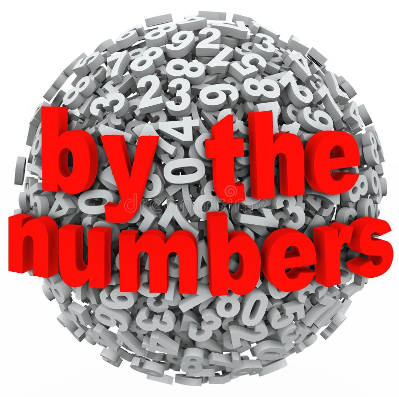 By the Numbers Data Number Sphere Research Intelligence Analysis Stock ...