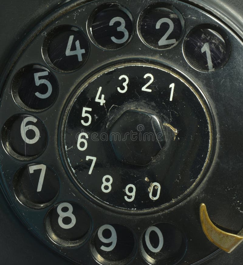 Numbers and Dial switch stock image. Image of detail - 277984007