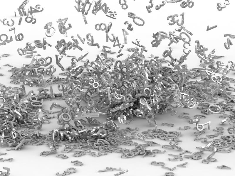 Numbers Exploded Stock Illustrations – 63 Numbers Exploded Stock ...