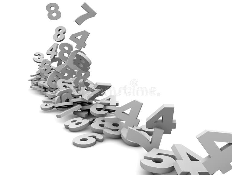 Numbers Falling Stock Illustrations – 4,797 Numbers Falling Stock ...