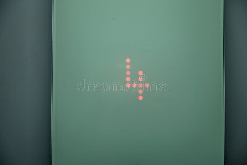 Numbers of Floor Numbers in the Elevator 2 Stock Image - Image of ...