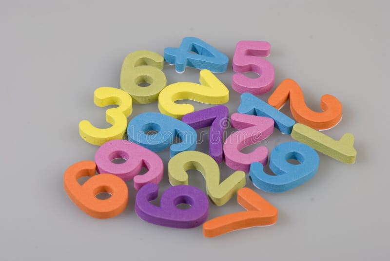Numbers of foam stock photo. Image of beads, stones, calculations ...