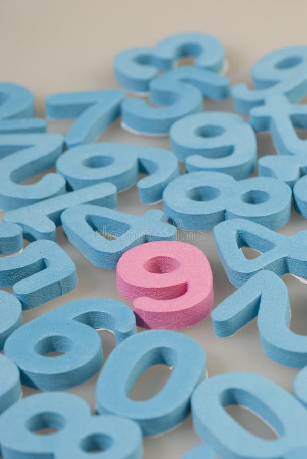 Numbers of foam stock image. Image of calculations, counting - 18083067