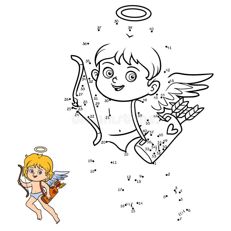 Angel Color Number Stock Illustrations – 173 Angel Color Number Stock ...