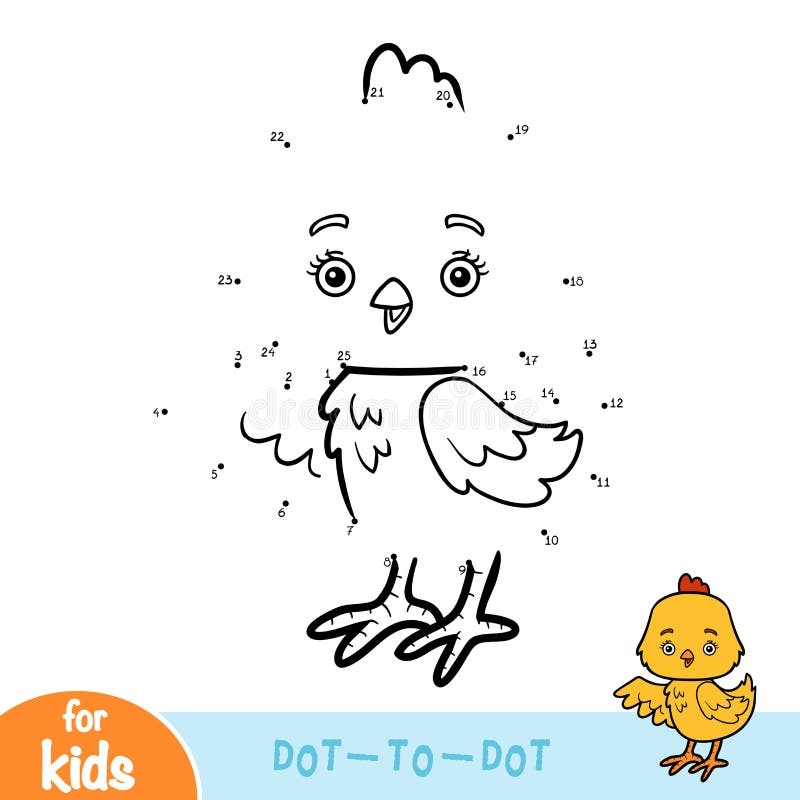 Dot To Dot Chicken Stock Illustrations – 119 Dot To Dot Chicken Stock ...
