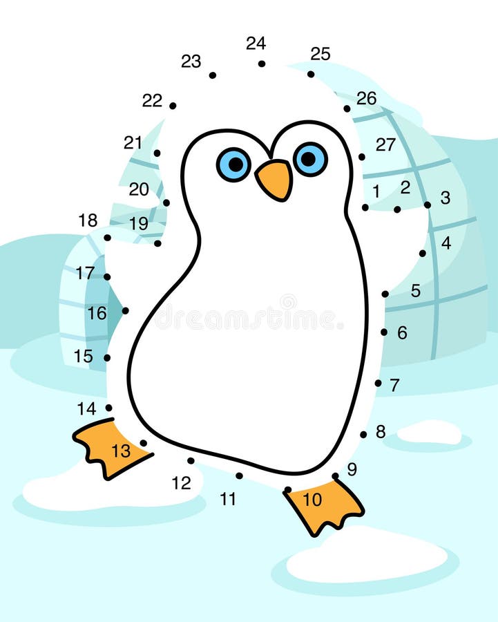 Numbers Game Education Game and Coloring Book for Children Stock Vector ...