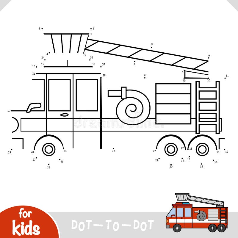 Drawing Color Fire Engine Stock Illustrations – 293 Drawing Color Fire ...