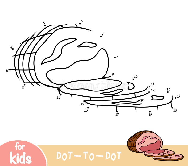 Ham Coloring Page Stock Illustrations – 52 Ham Coloring Page Stock ...