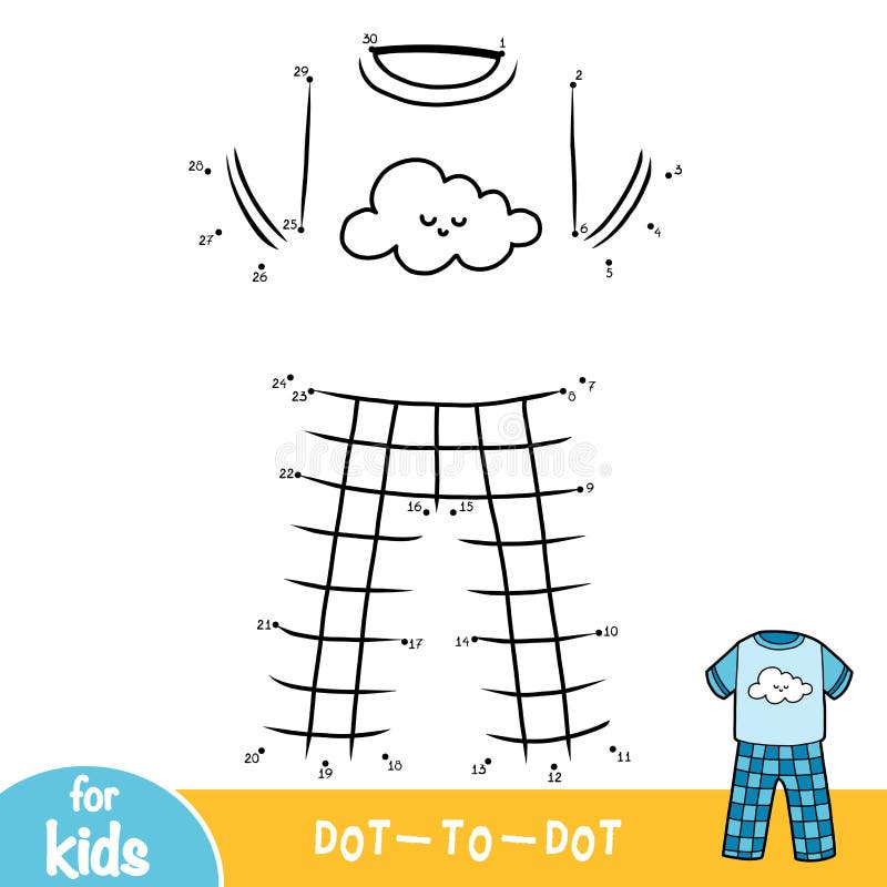 Girl Pajamas Coloring Page Stock Illustrations – 66 Girl Pajamas ...