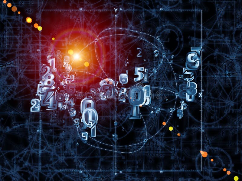 Numbers of Geometry stock photo. Image of answer, background - 45766000