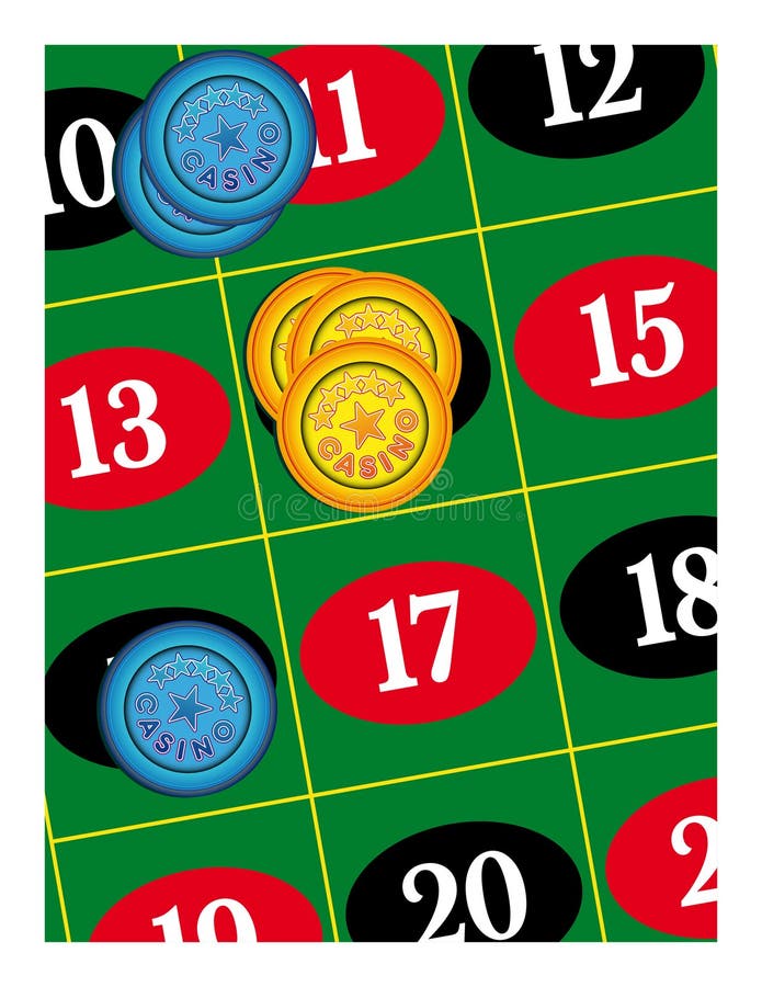 French Roulette Numbers Stock Illustrations – 9 French Roulette Numbers ...