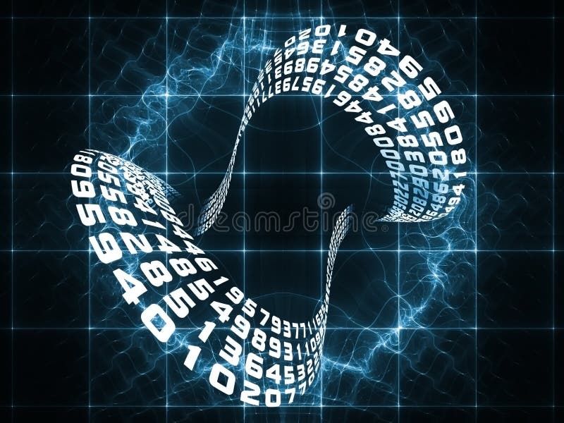 Numbers on Grid stock illustration. Illustration of abstract - 19443918