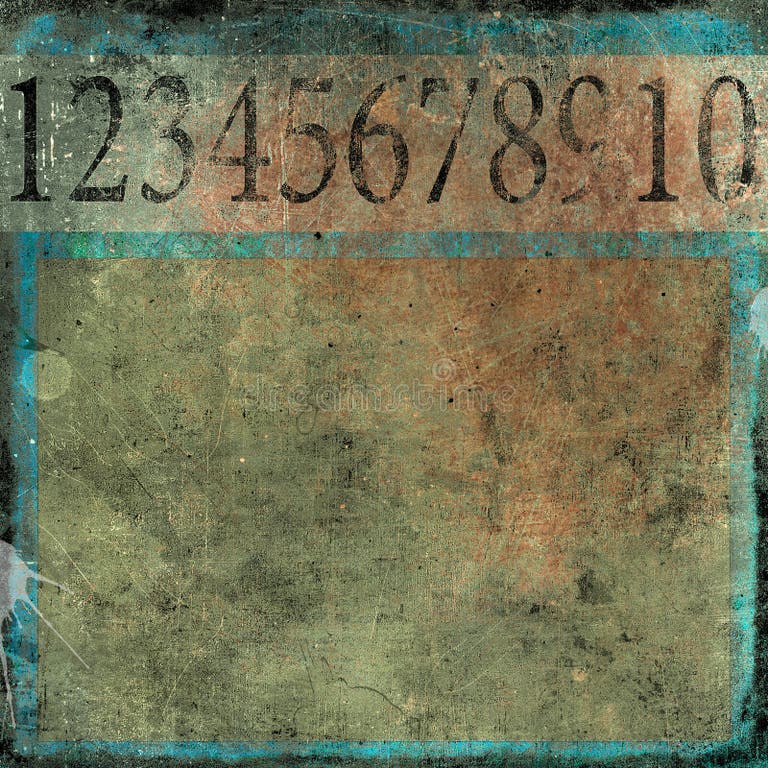 Aged Numbers Stock Illustrations – 2,869 Aged Numbers Stock ...