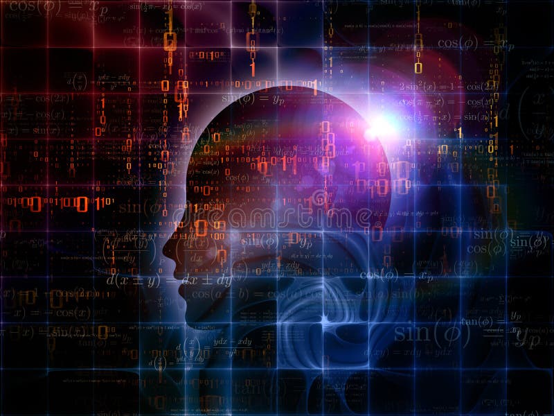 Numbers of the Mind stock illustration. Illustration of explanation ...