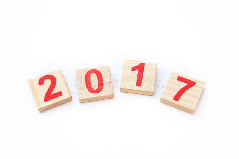 Numbers, 2017, New Year, Wooden, Wood Stock Photo - Image of childhood ...