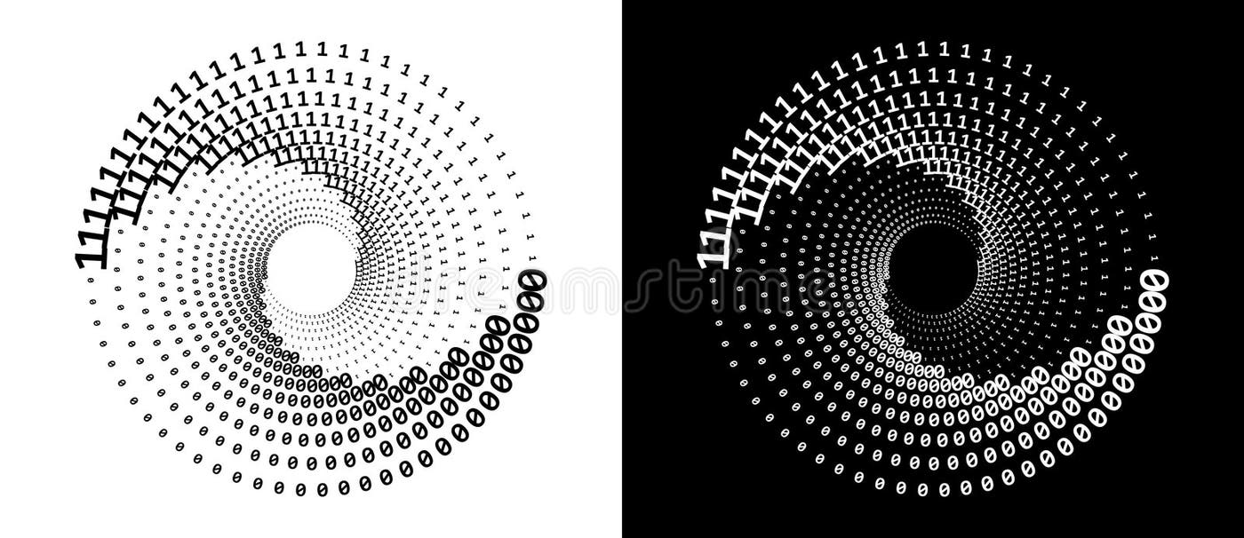 One Zero White Stock Illustrations – 7,342 One Zero White Stock ...