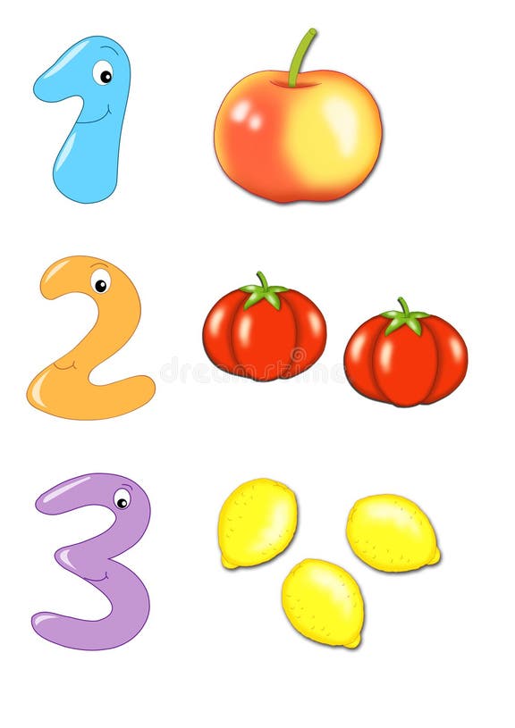 Fruit Numbers Stock Illustrations – 3,715 Fruit Numbers Stock ...