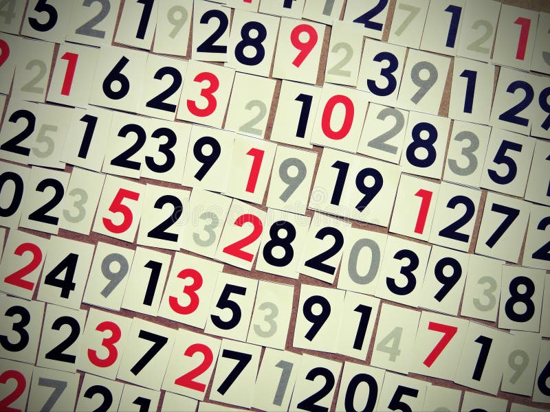 Numbers pattern stock illustration. Illustration of effect - 56910039