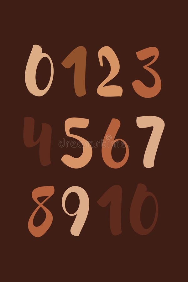 Numbers Poster Printable Educational Wall Art Homeschool Decoration ...