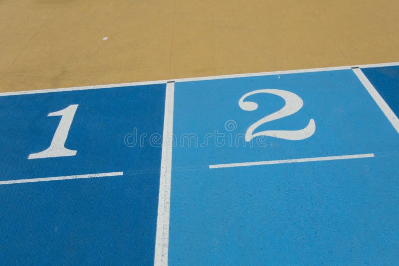 Numbers on running Field stock photo. Image of texture - 48556250