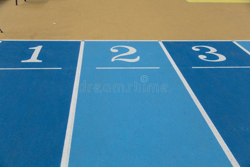 Numbers on running Field stock image. Image of sports - 48670769