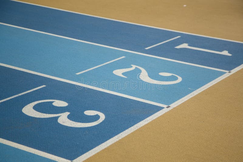 Finish Line of 60 Meters Running Stock Photo - Image of running ...