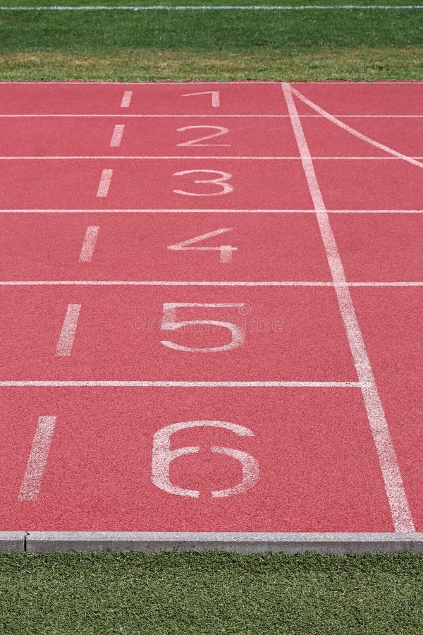 Numbers of the Running Track Stock Image - Image of people, athletics ...