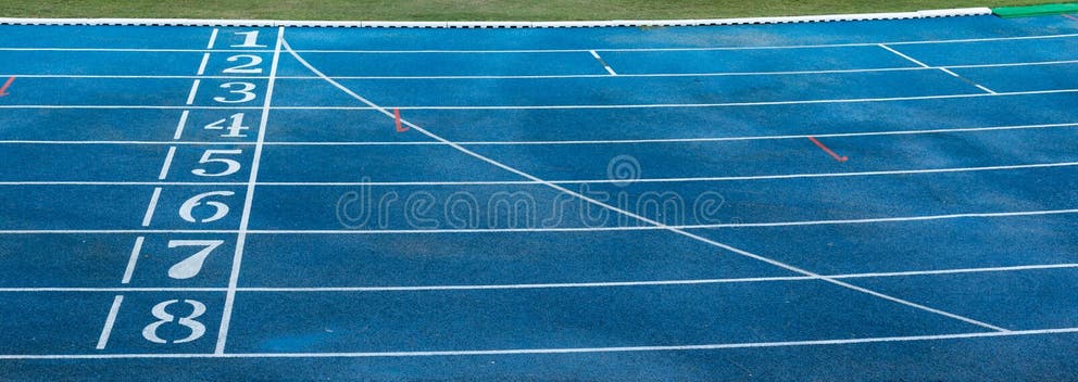 Numbers on running track stock photo. Image of competition - 71133726