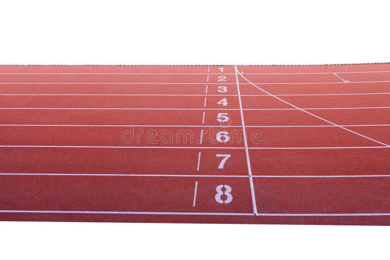 Numbers on running track stock image. Image of wood - 386782581