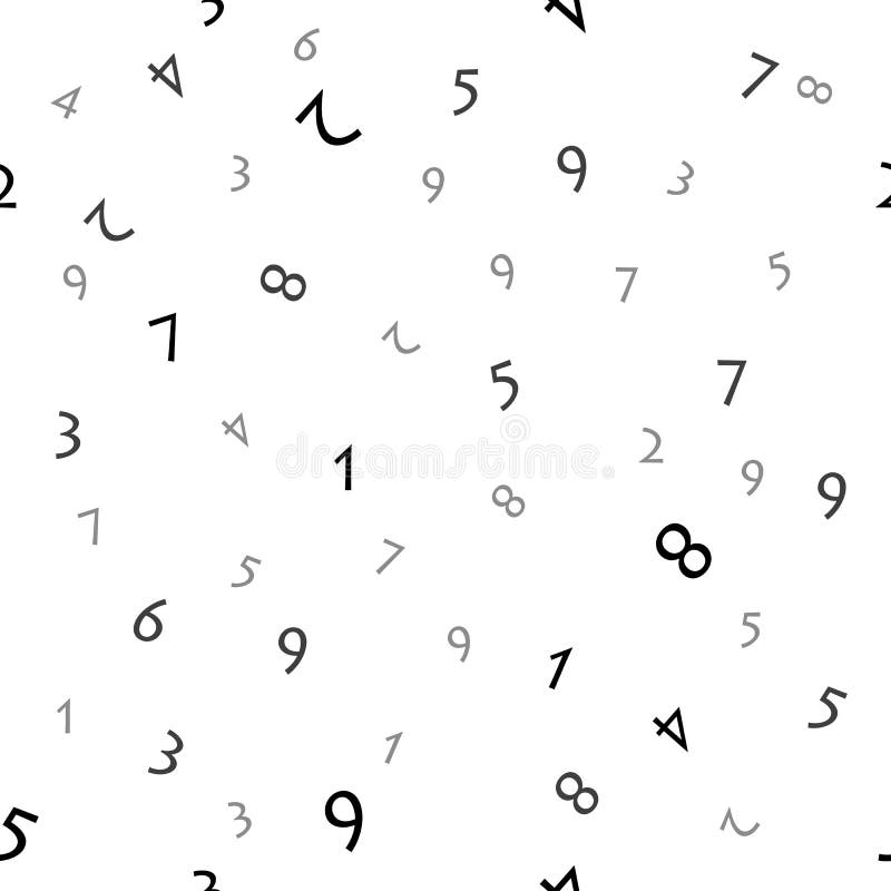 Numbers stock illustration. Illustration of colorful - 14438333