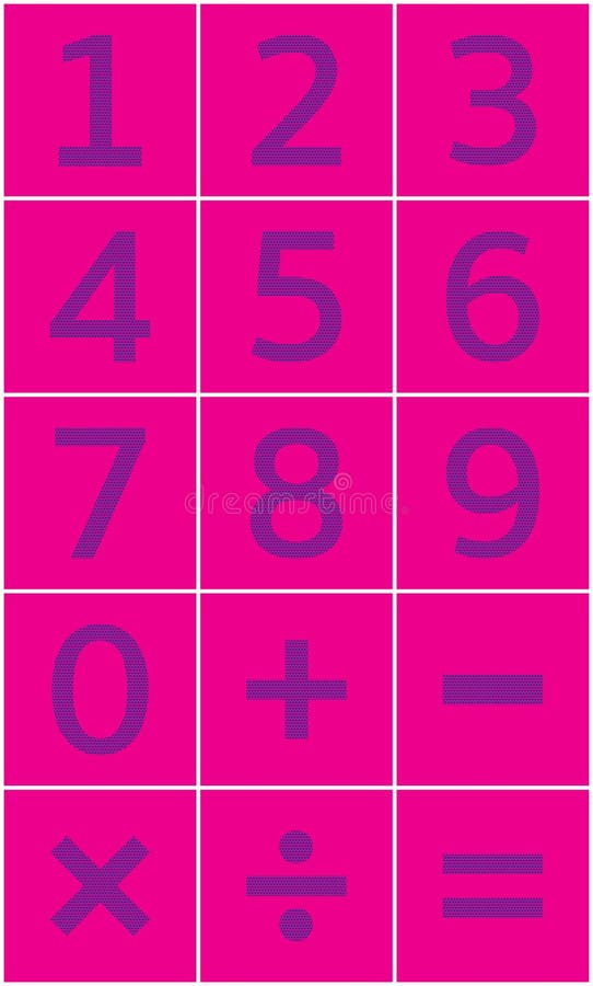 Numbers Set and Mathematical Signs of Addition, Subtraction ... Numbers Set and Mathematical Signs of Addition, Subtraction ...
