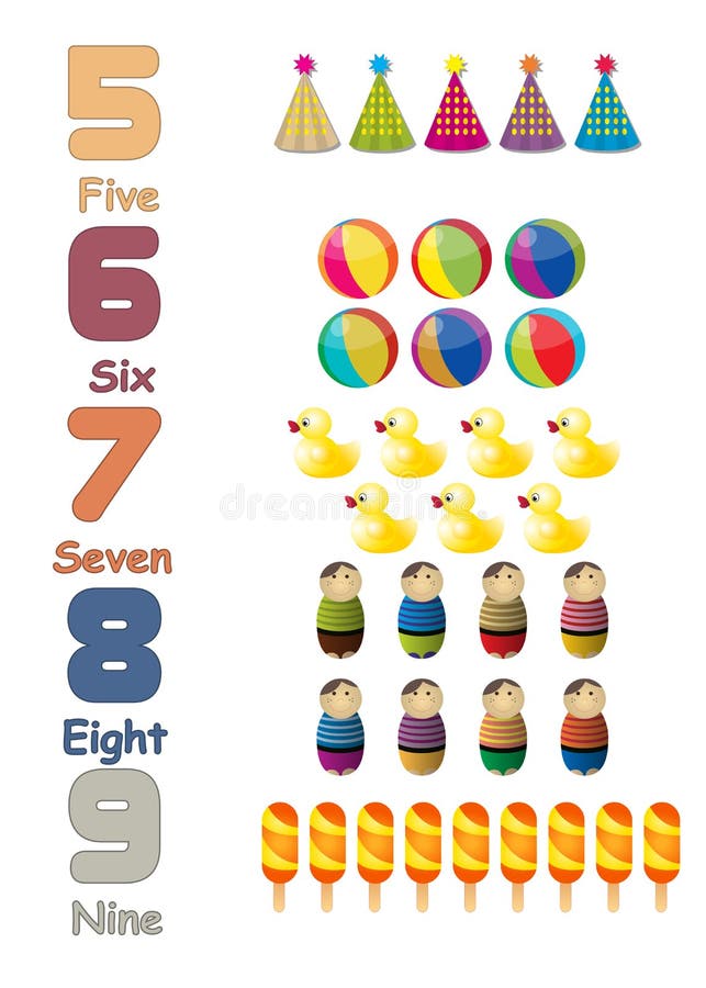 Clipart Number 5 Stock Illustrations – 293 Clipart Number 5 Stock ...