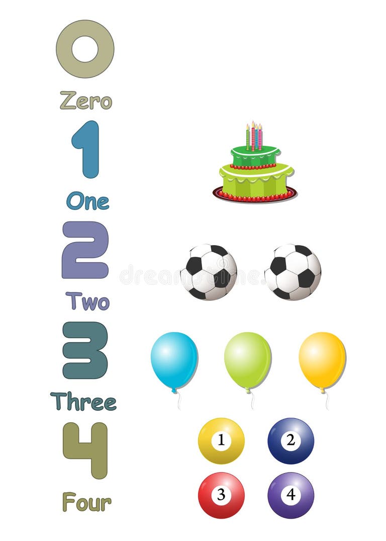 Draw Number Objects Stock Illustrations – 262 Draw Number Objects Stock ...