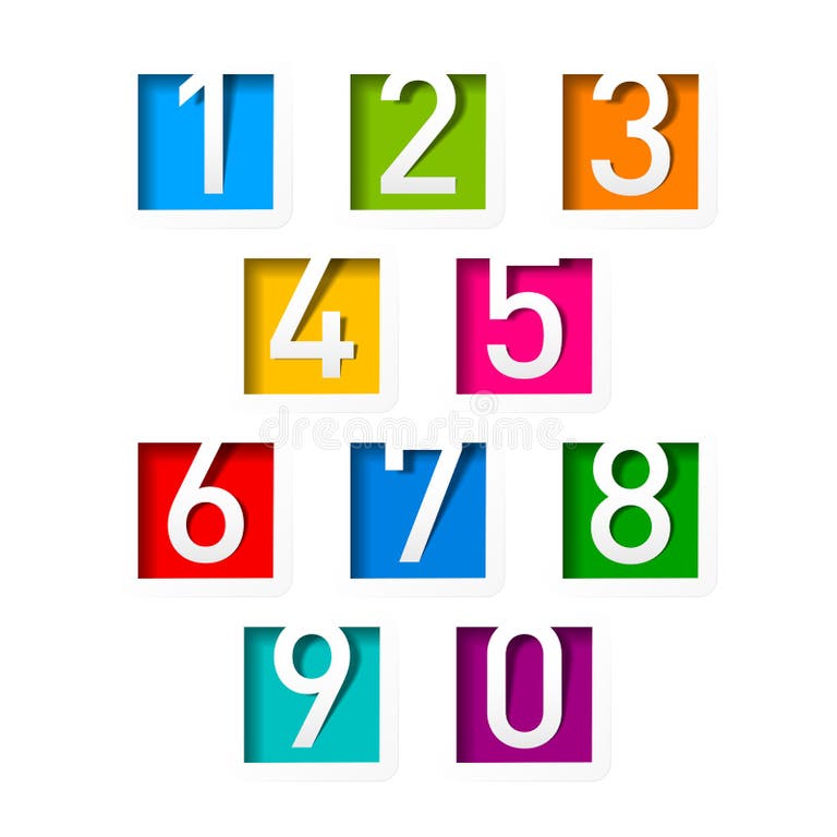 Number Six Seven Stock Illustrations – 10,327 Number Six Seven Stock ...