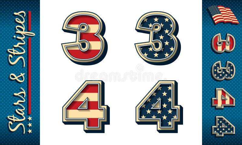 Stylized Numerals Stock Illustrations – 1,216 Stylized Numerals Stock ...