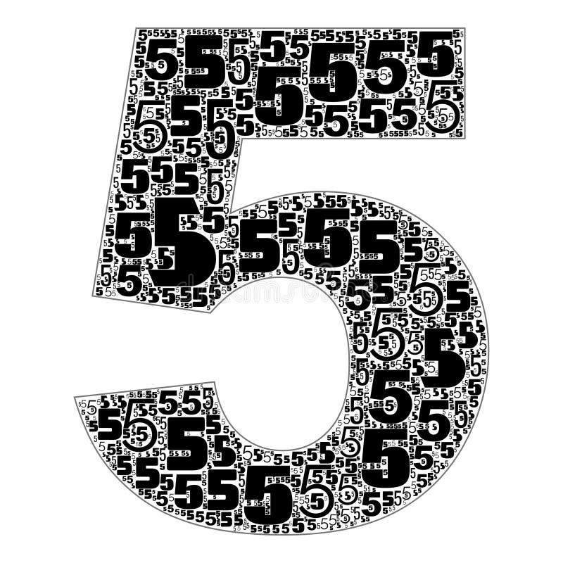 Numbers 1 2 3 4 5 6 7 8 9 0 Text Illustration Background. Full ...