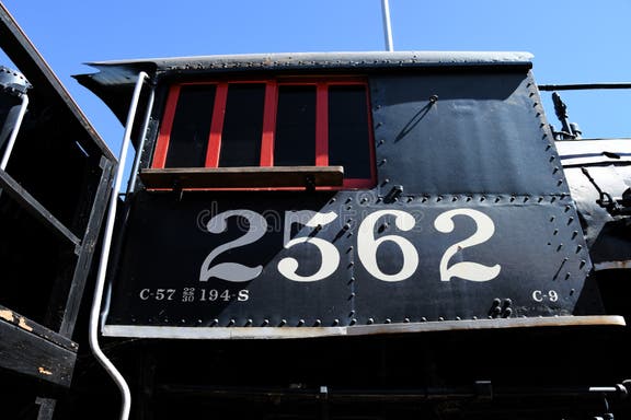 Numbers on the train. editorial stock image. Image of metal - 101427404