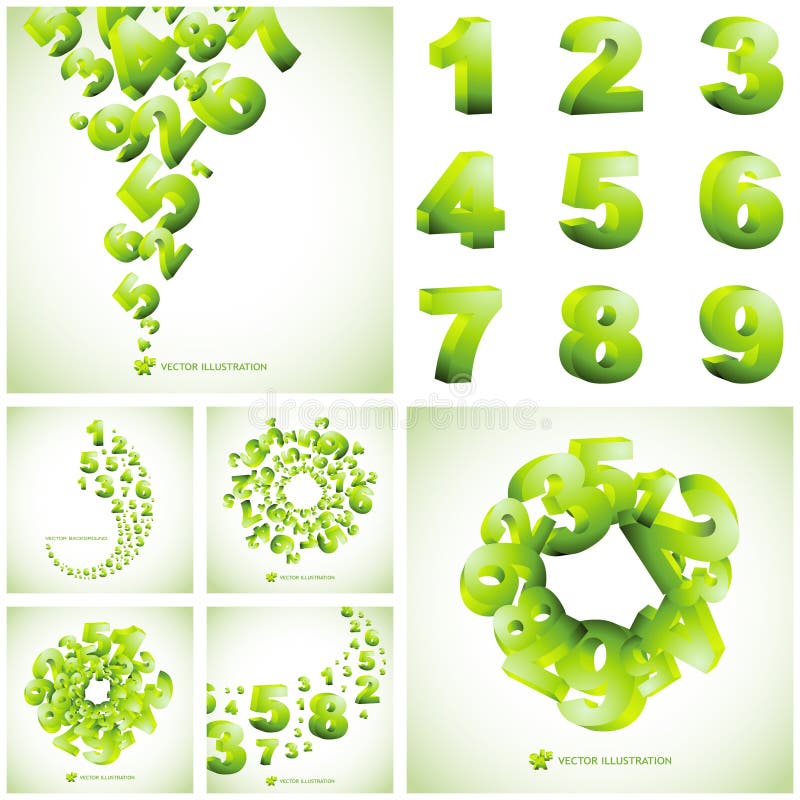 Numbers. stock vector. Illustration of knowledge, digit - 37516638