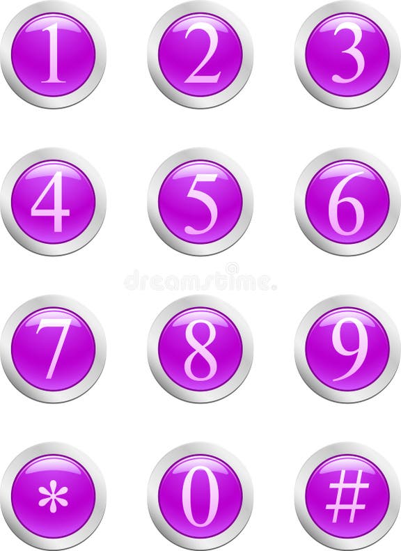 Violet Numbers Stock Illustrations – 2,734 Violet Numbers Stock ...