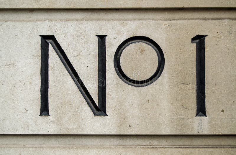 Numer jeden znak obraz stock. Obraz złożonej z znak, horyzontalny ...