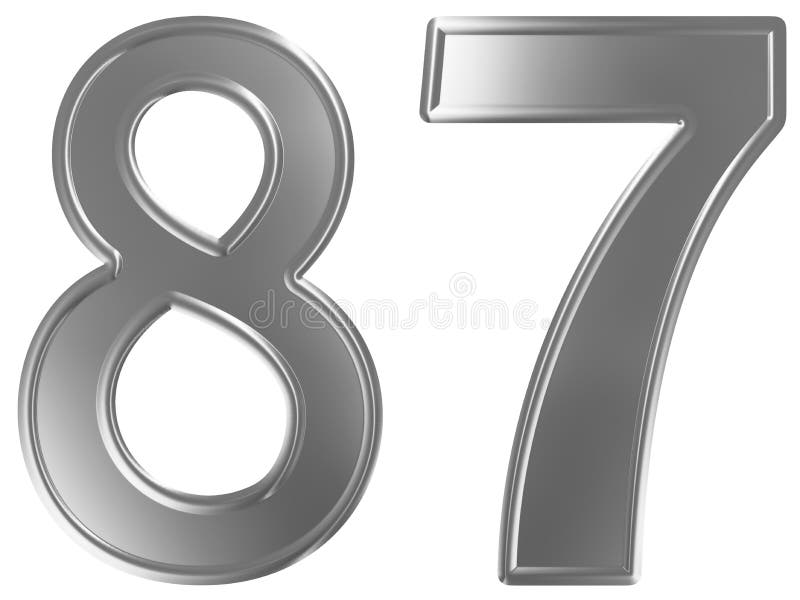Numeral 87 Stock Illustrations – 53 Numeral 87 Stock Illustrations ...