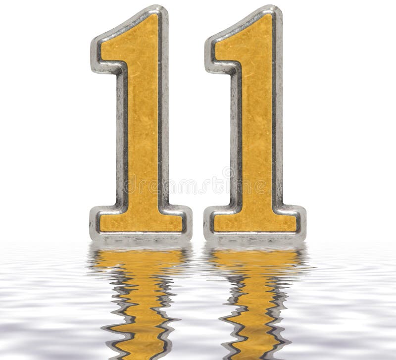 Numeral 11, Eleven, Isolated on White Background, 3d Render Stock ... Numeral 11, Eleven, Isolated on White Background, 3d Render Stock ...