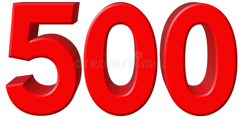 Numeral 500 Stock Illustrations – 98 Numeral 500 Stock Illustrations ...