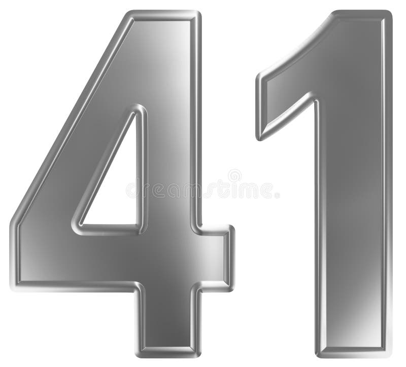 Numeral 41 Stock Illustrations – 51 Numeral 41 Stock Illustrations ...