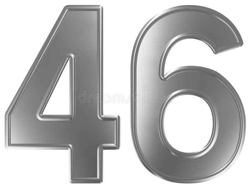 Numeral 46 Stock Illustrations – 87 Numeral 46 Stock Illustrations ...