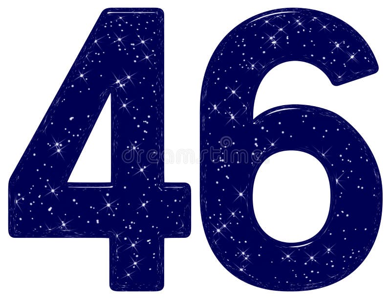 Numeral Star 46 Stock Illustrations – 2 Numeral Star 46 Stock ...