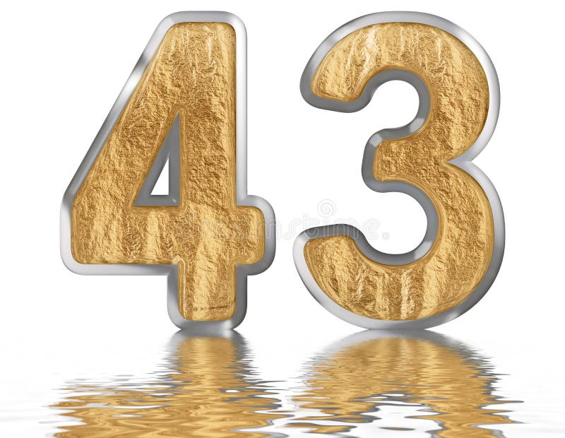 Numeral 43 Stock Illustrations – 52 Numeral 43 Stock Illustrations ...